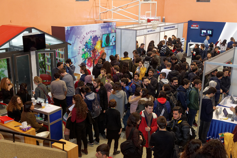 Bilkent News – Students, Employers Meet at 2019 Career Fair
